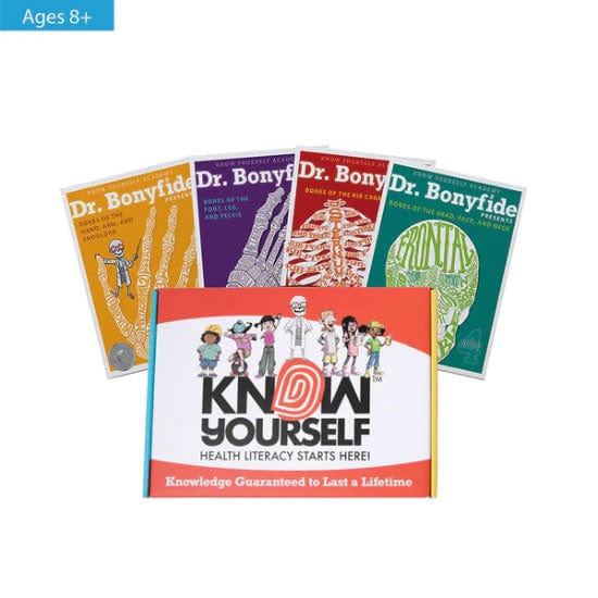 Complete Your Bone Knowledge - 4 Book Set on Human Anatomy - Know Yourself