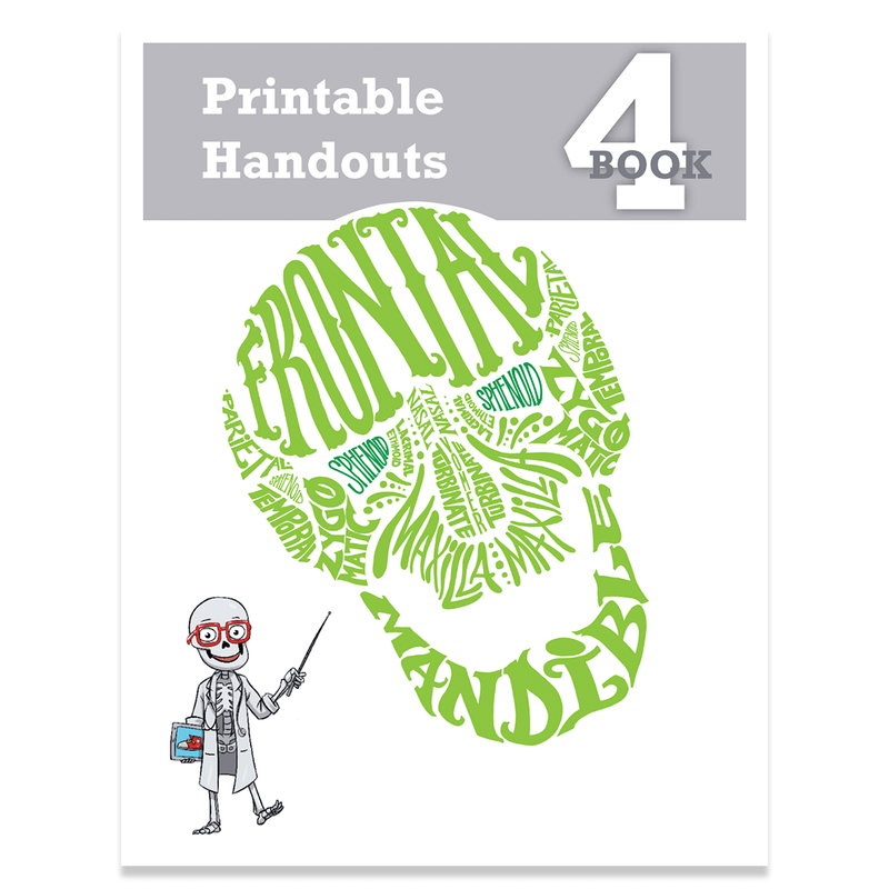 Printable Bone Books Pages - Educational Worksheets for Kids - Know ...