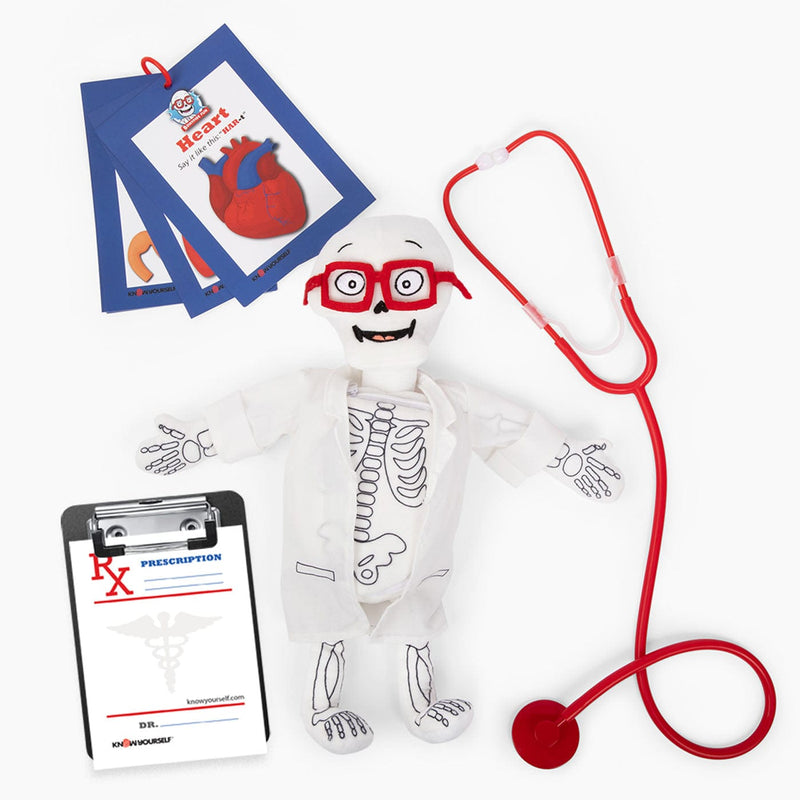 Interactive Anatomy Plushy Kit - Learn Through Play - Know Yourself
